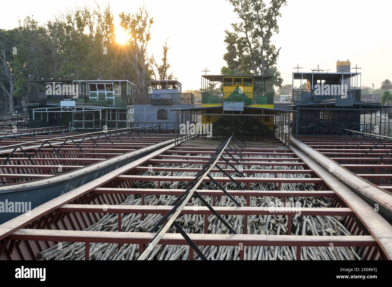 SOUTH-SUDAN, capital city Juba, White Nile river, Konyo Konyo river ...