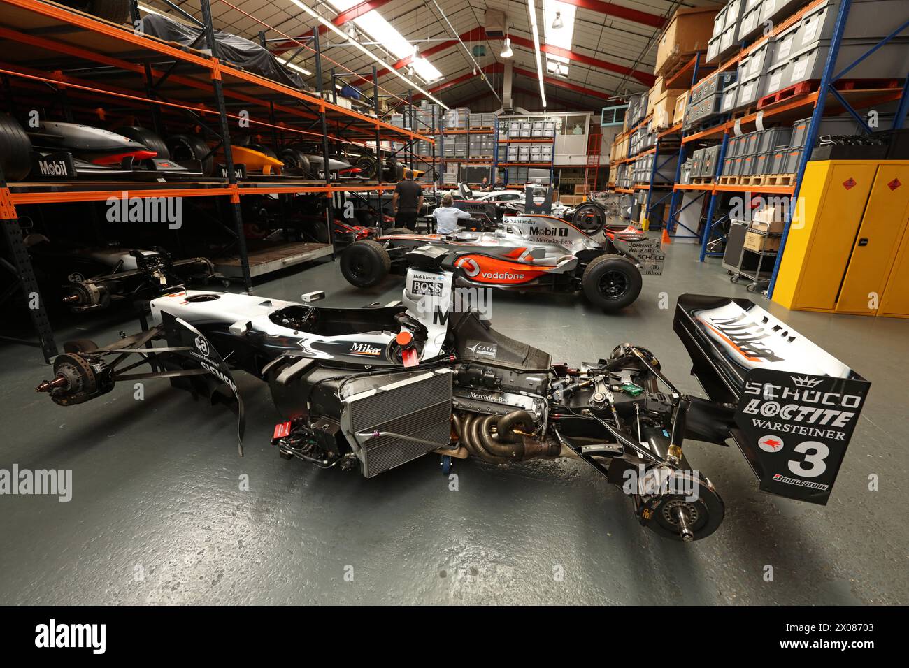 McLaren Formula One Heritage Centre Stock Photo - Alamy