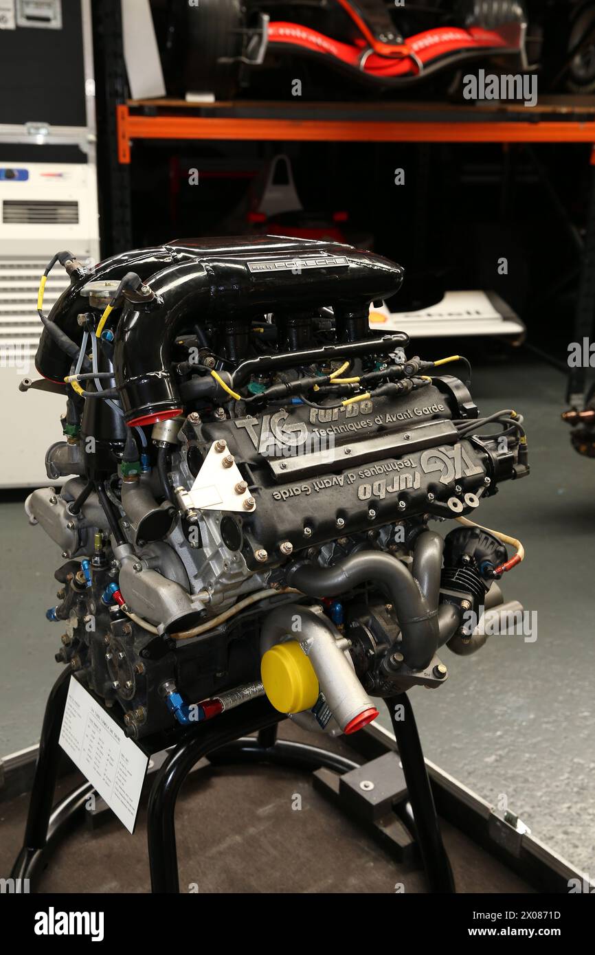 McLaren Formula One Heritage Centre Stock Photo - Alamy