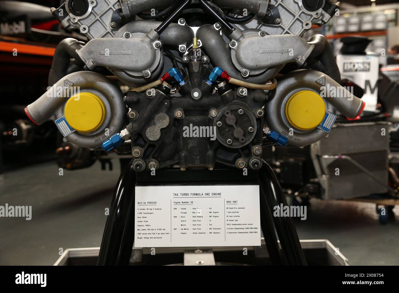 McLaren Formula One Heritage Centre Stock Photo - Alamy