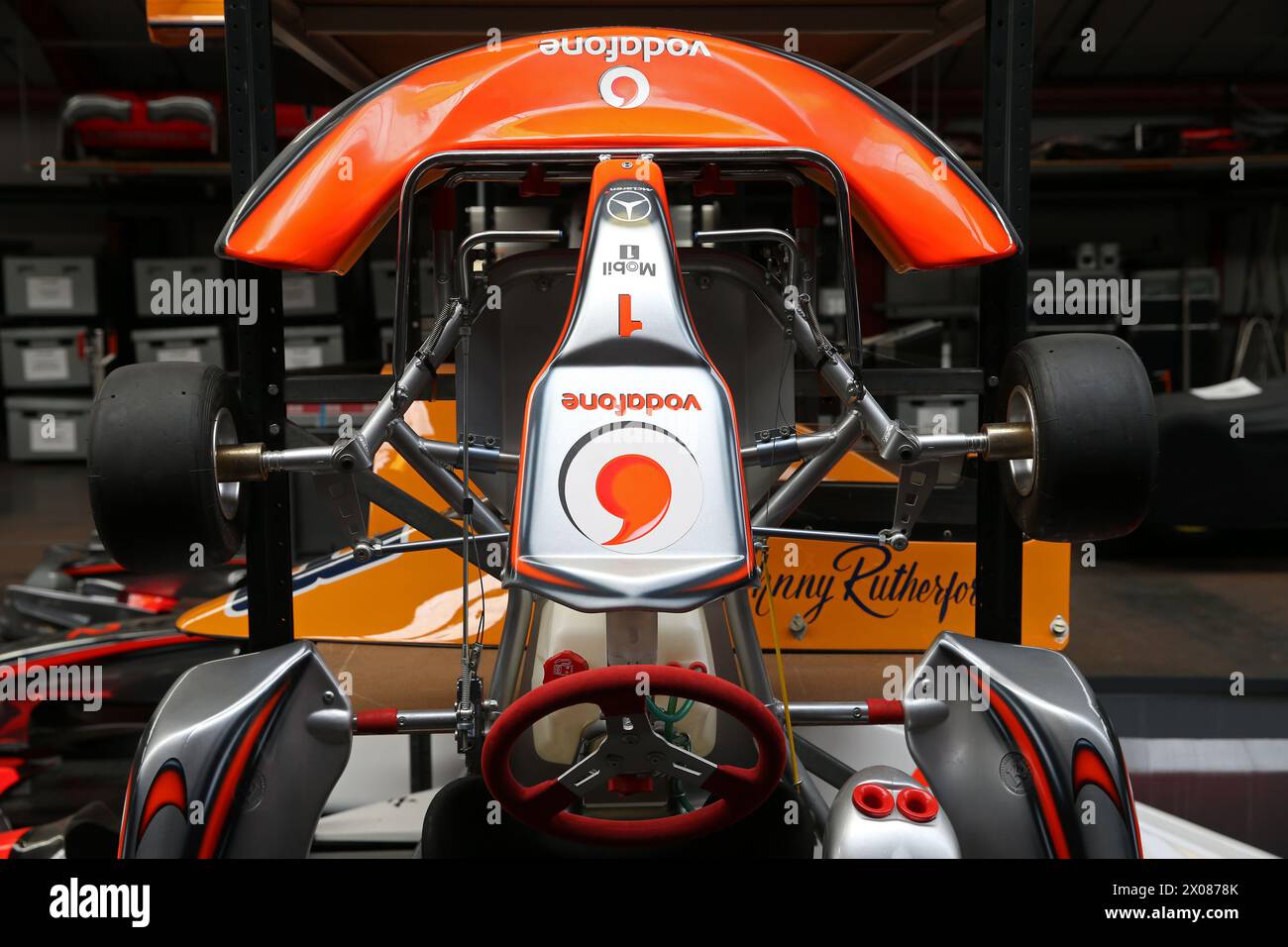McLaren Formula One Heritage Centre - Lewis Hamilton's Go-Kart Stock ...