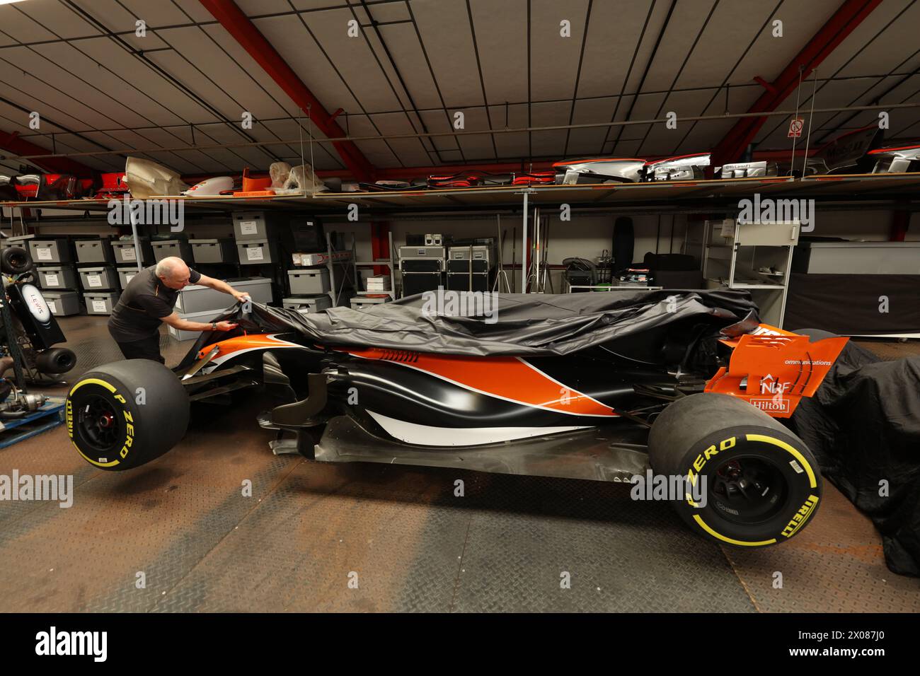 McLaren Formula One Heritage Centre Stock Photo - Alamy