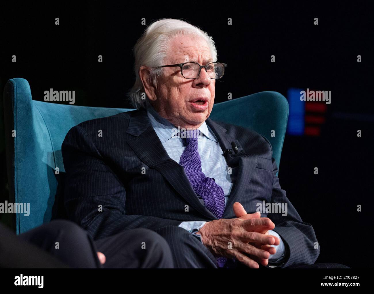 Austin, Tx, USA. 9th Apr, 2024. Legendary former Washington Post ...