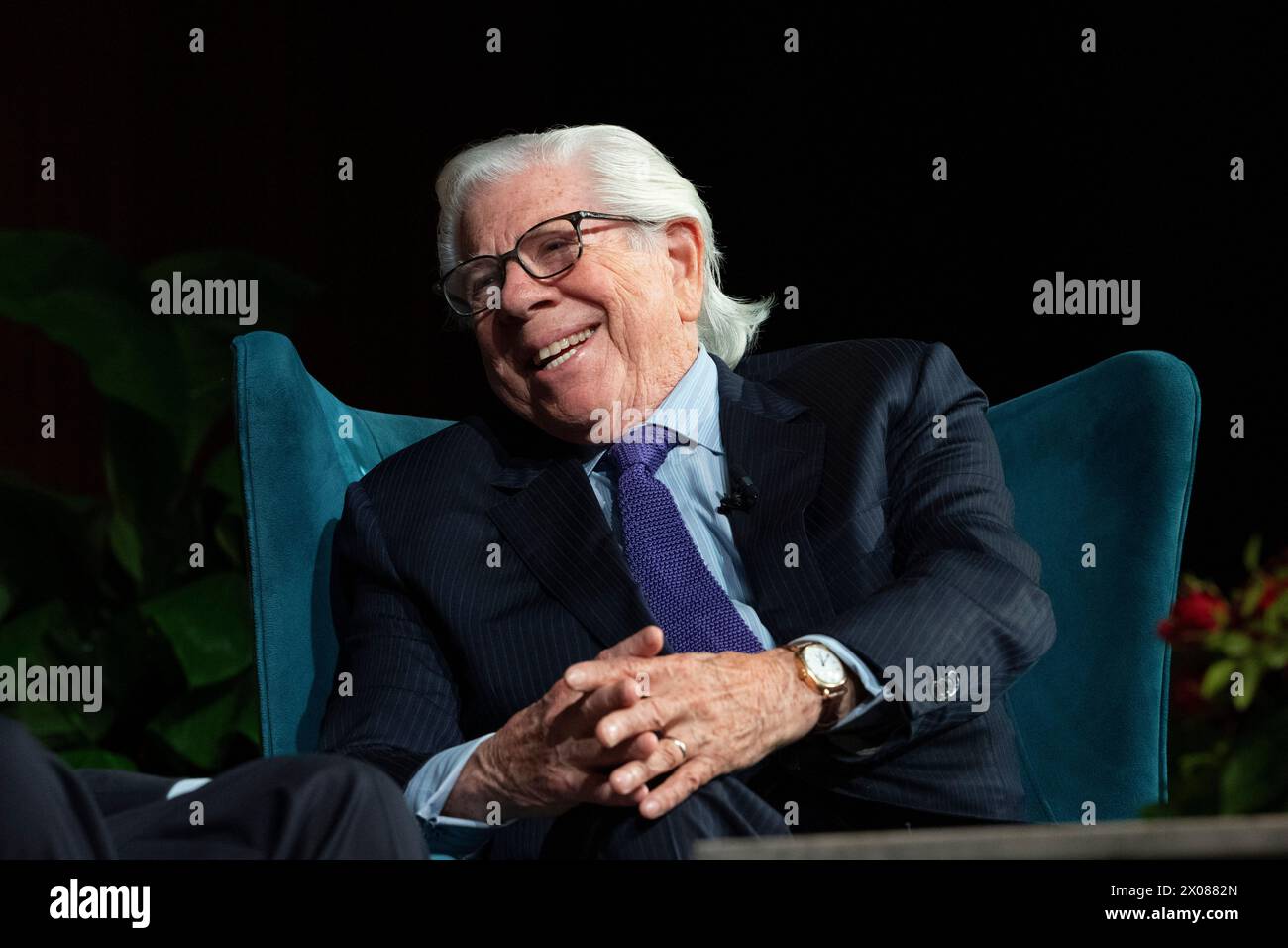 Austin, Tx, USA. 9th Apr, 2024. Legendary former Washington Post ...