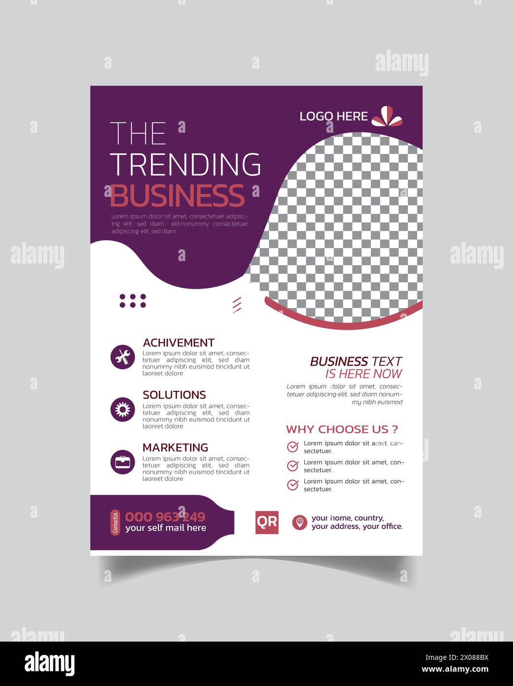 Product launch flyer templates hi-res stock photography and images - Alamy