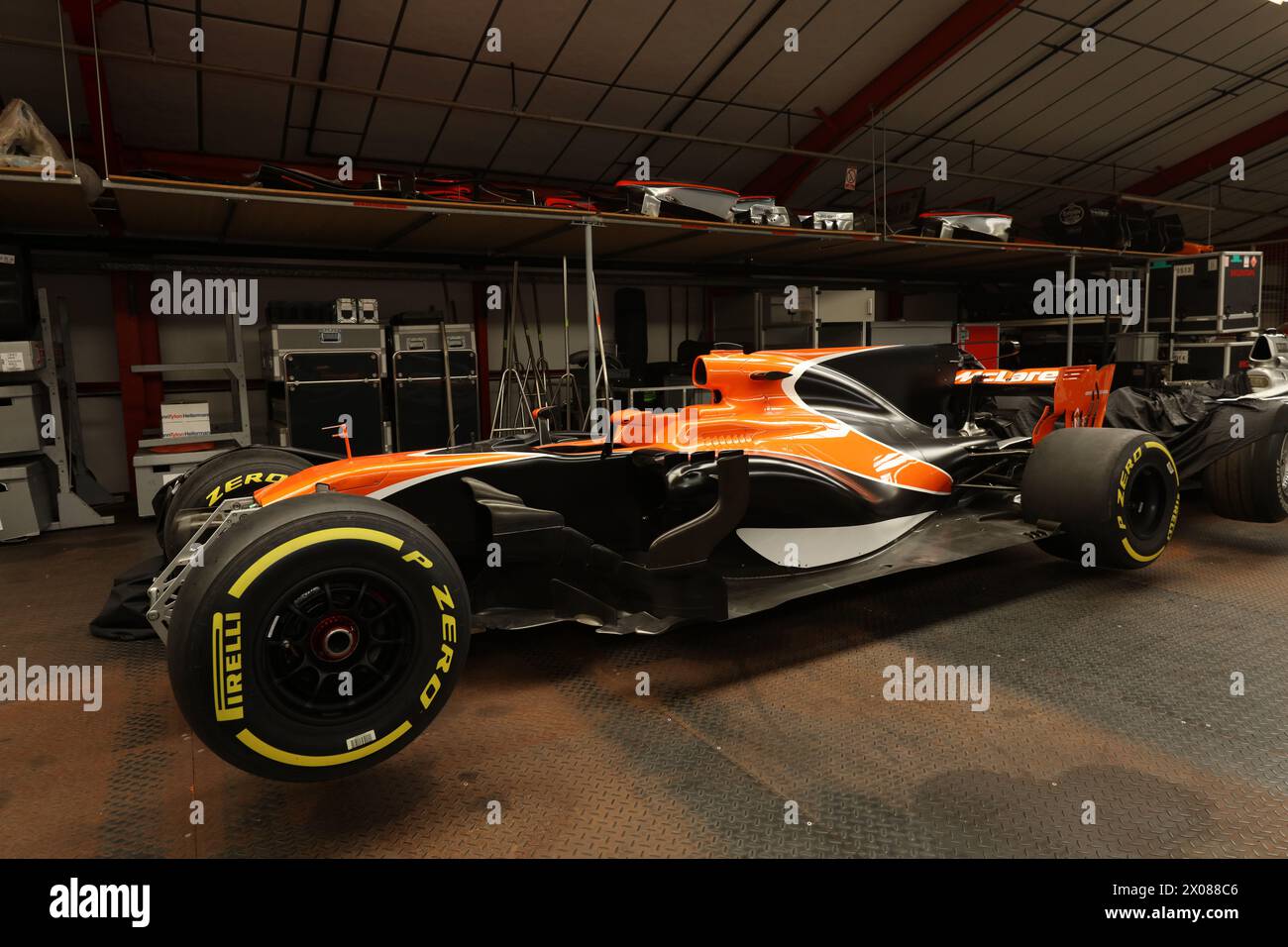 McLaren Formula One Heritage Centre Stock Photo - Alamy