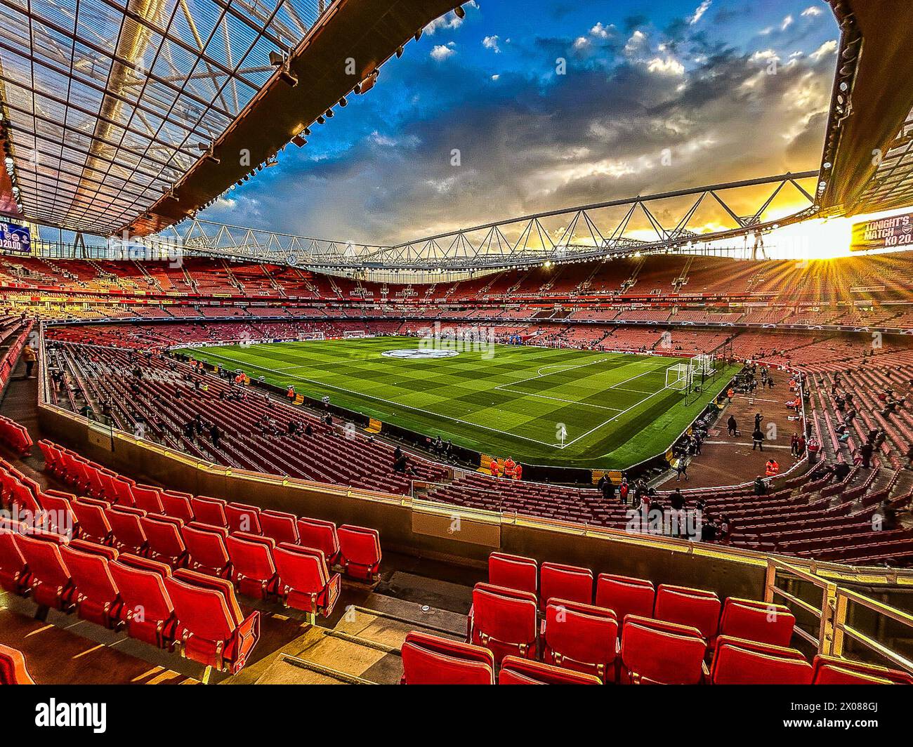 Emirates Stadium Wallpaper Sun Set Emirates Stadium Wallpaper #6974123