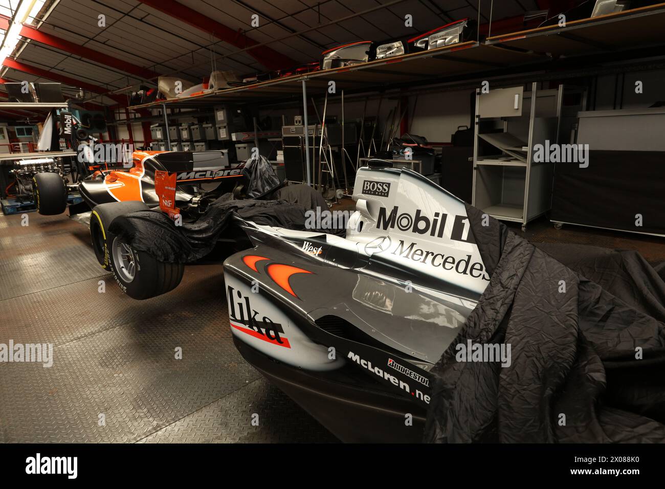 McLaren Formula One Heritage Centre Stock Photo - Alamy