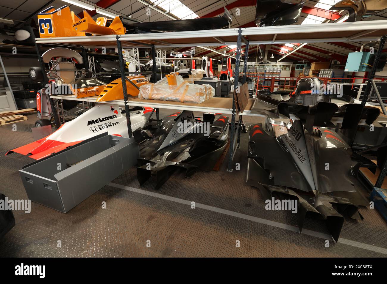 McLaren Formula One Heritage Centre Stock Photo - Alamy