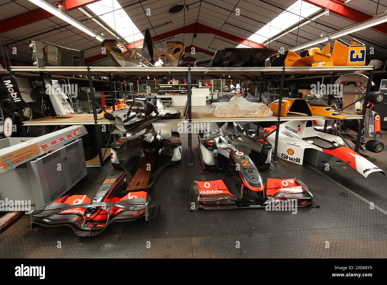 McLaren Formula One Heritage Centre Stock Photo - Alamy