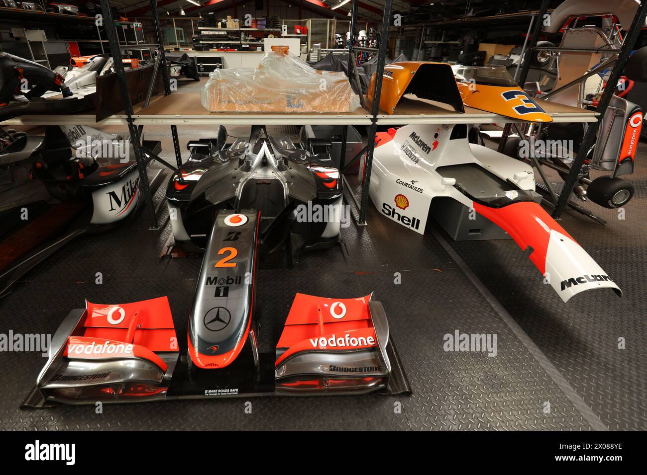 McLaren Formula One Heritage Centre Stock Photo - Alamy