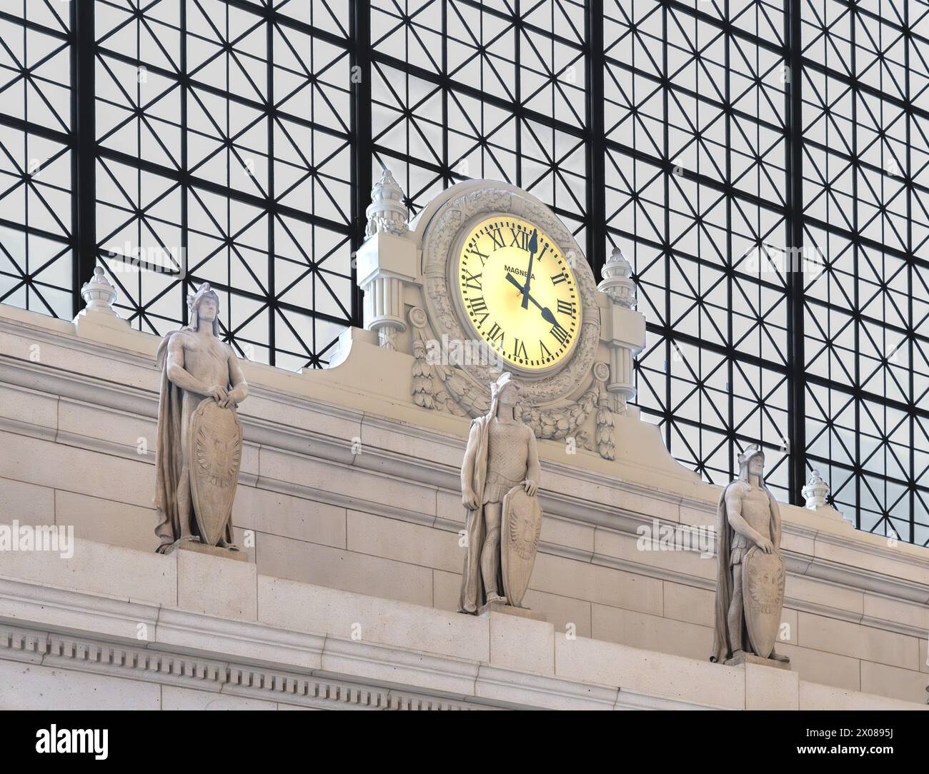 Washington DC - US - Mar 22, 2024 Closeup landscape view of the iconic ...