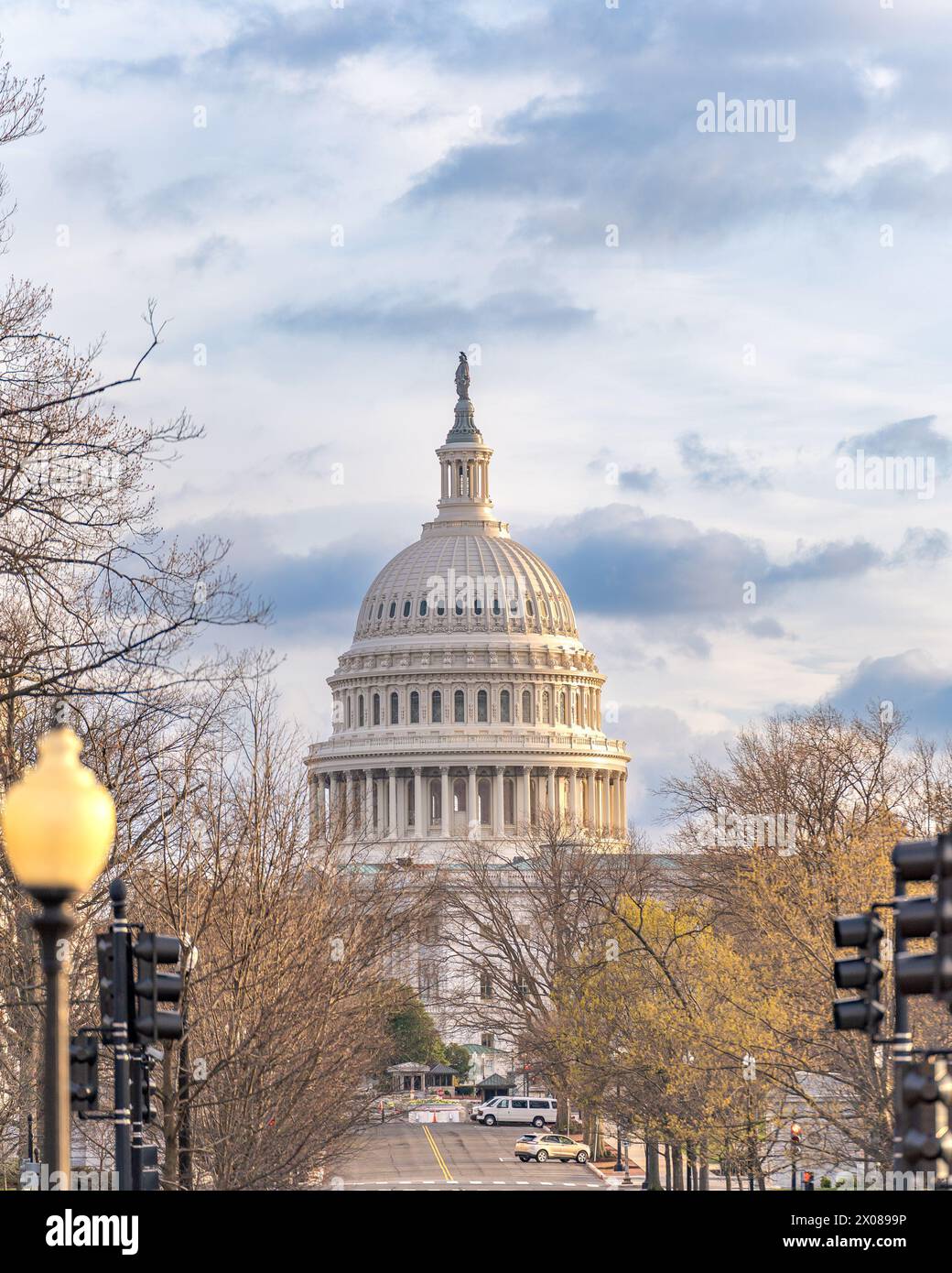 Washington DC - US - Mar 23, 2024 The iconic U.S. Capitol Dome standing ...