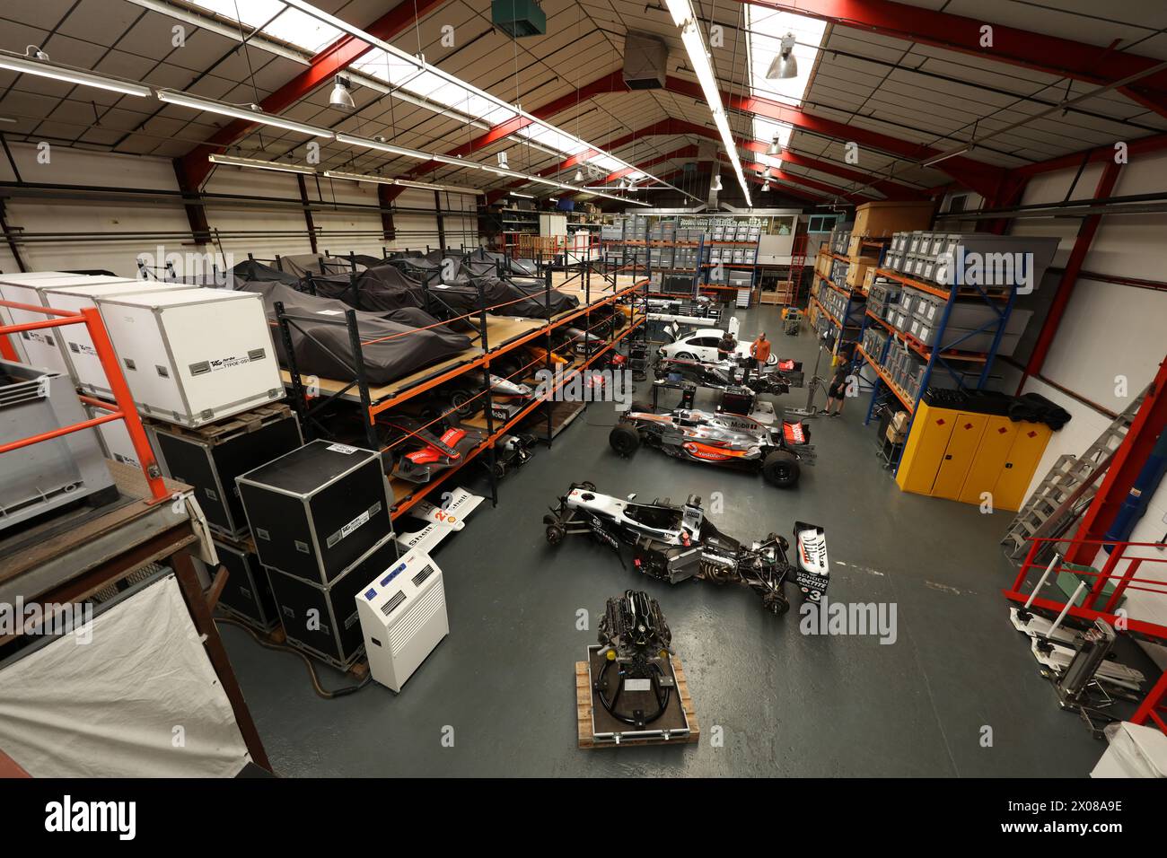 McLaren Formula One Heritage Centre Stock Photo - Alamy