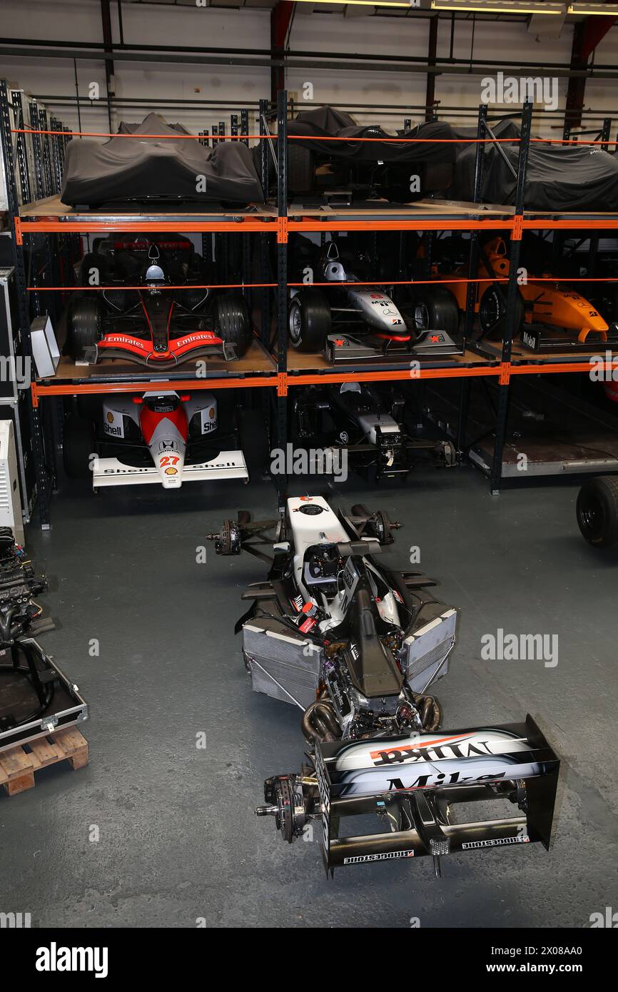 McLaren Formula One Heritage Centre Stock Photo - Alamy