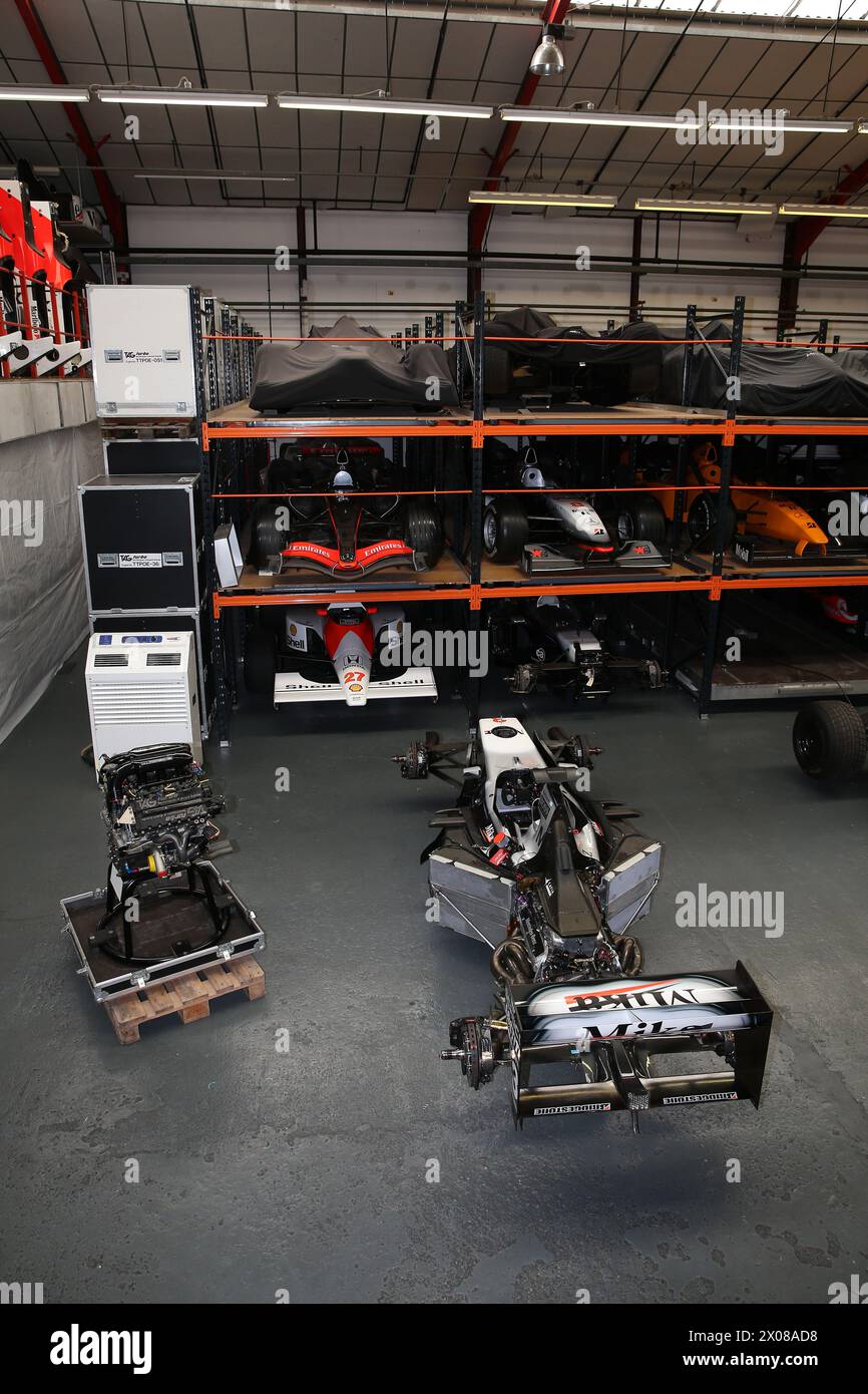 McLaren Formula One Heritage Centre Stock Photo - Alamy