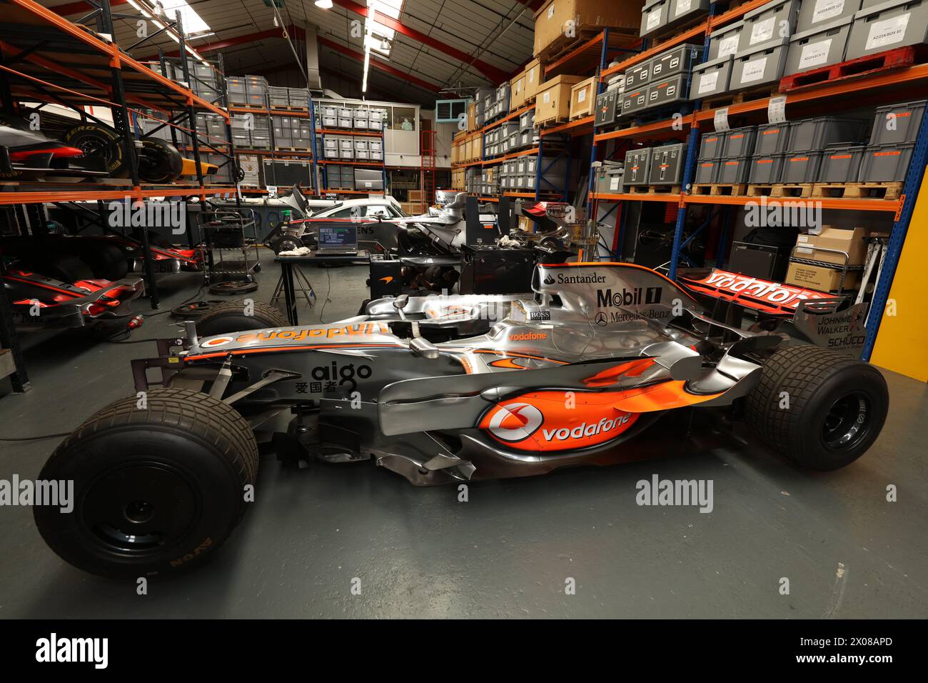 McLaren Formula One Heritage Centre Stock Photo - Alamy