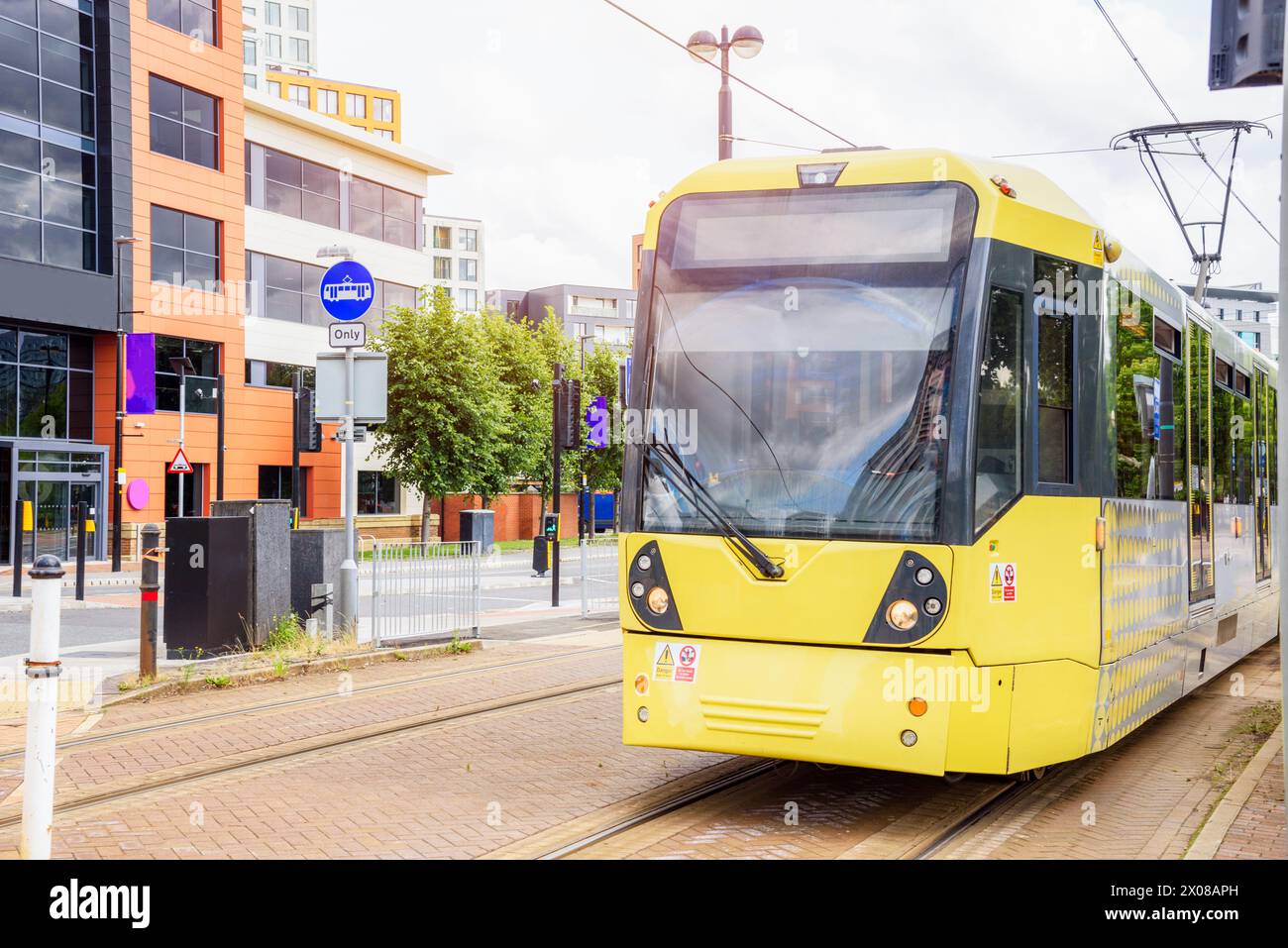 Tram track sign hi-res stock photography and images - Alamy