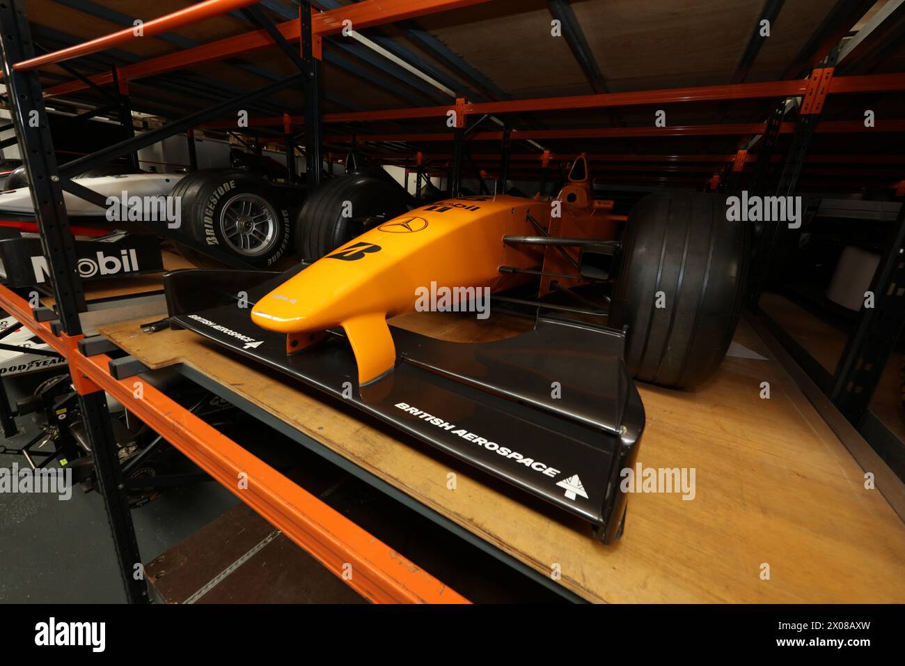 McLaren Formula One Heritage Centre Stock Photo - Alamy