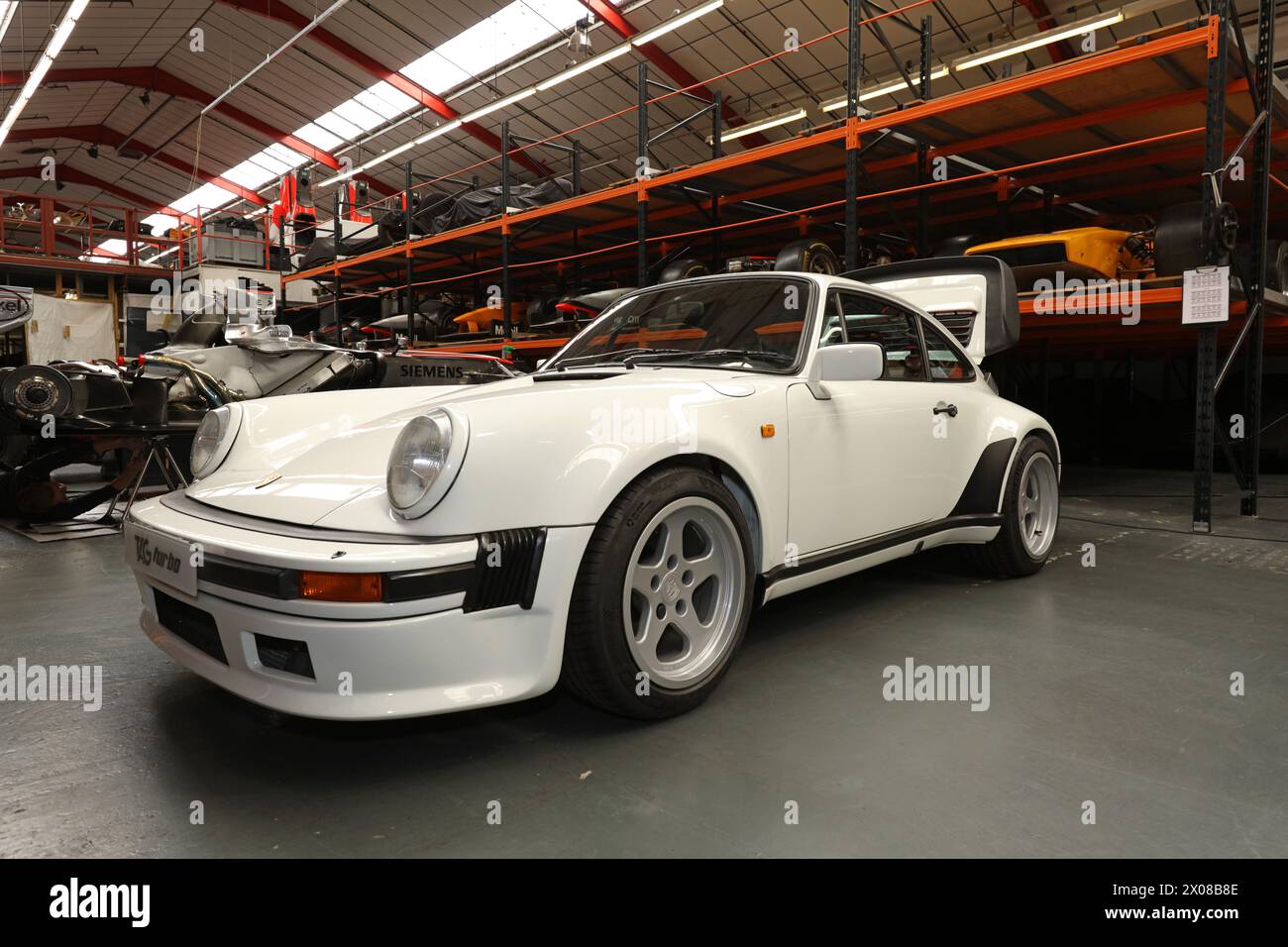 McLaren Formula One Heritage Centre, Drivers Seats Stock Photo - Alamy