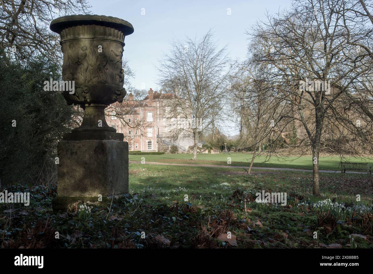 National Trust Mottisfont Abbey and Gardens 18th century House ...