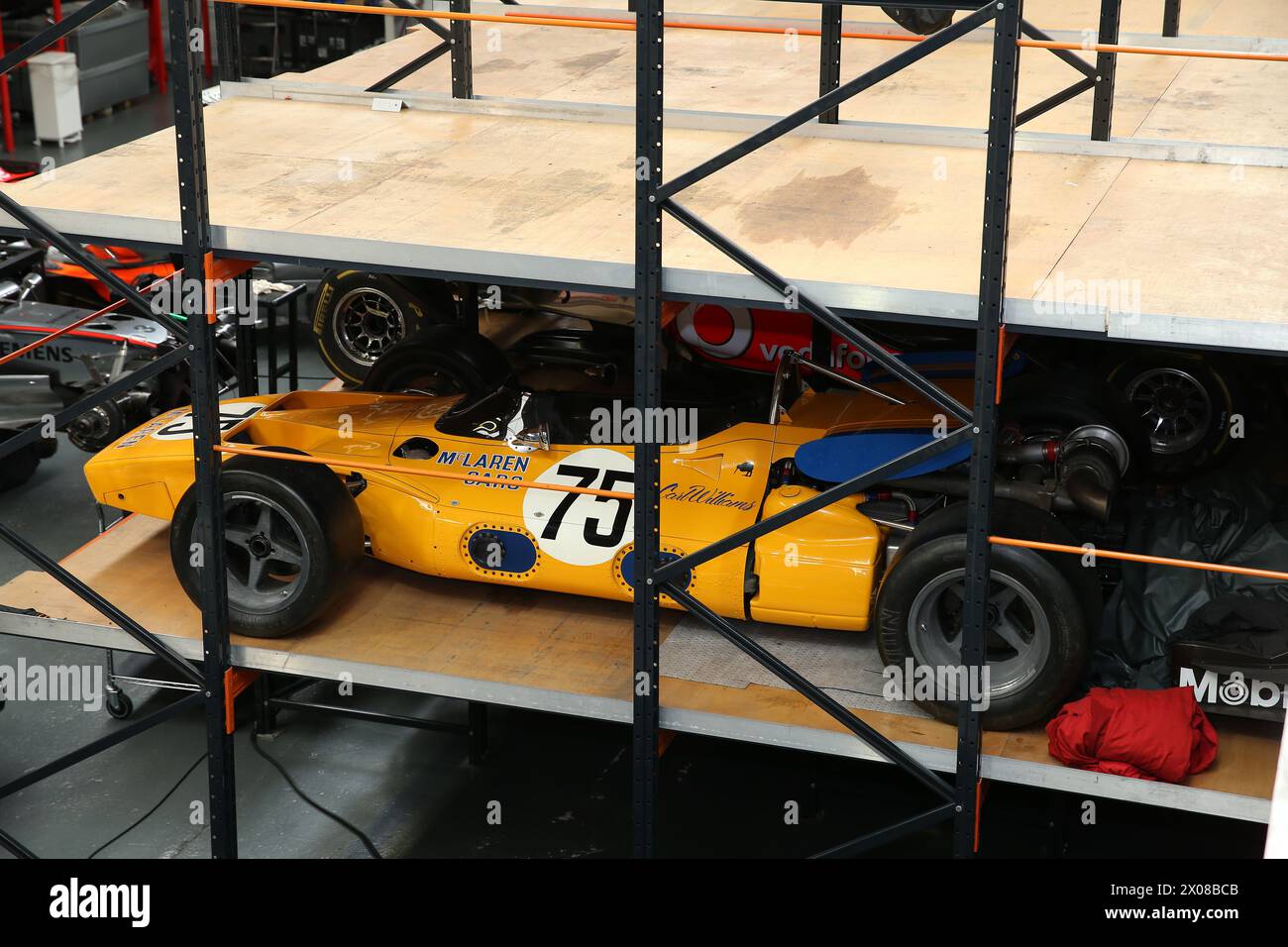 McLaren Formula One Heritage Centre Stock Photo - Alamy