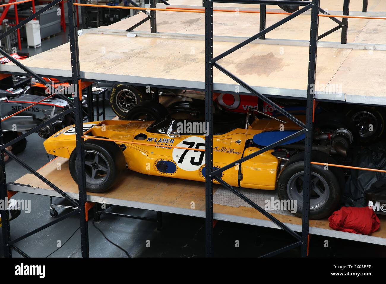 McLaren Formula One Heritage Centre Stock Photo - Alamy