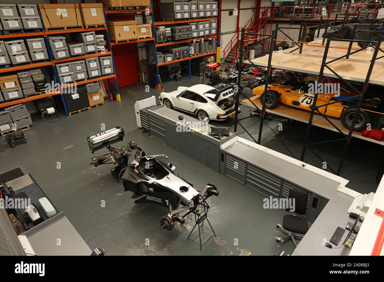 McLaren Formula One Heritage Centre Stock Photo - Alamy