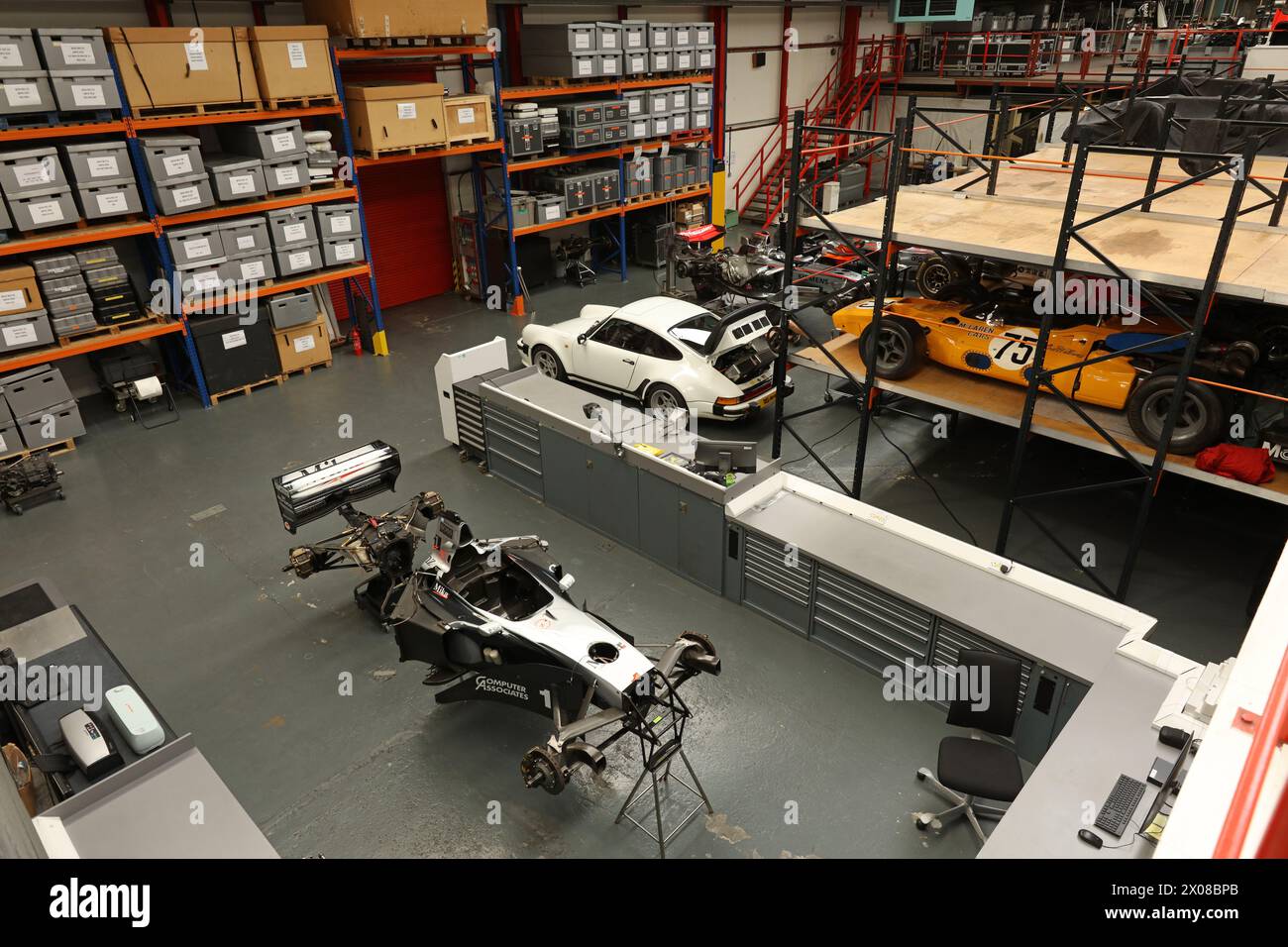 McLaren Formula One Heritage Centre Stock Photo - Alamy