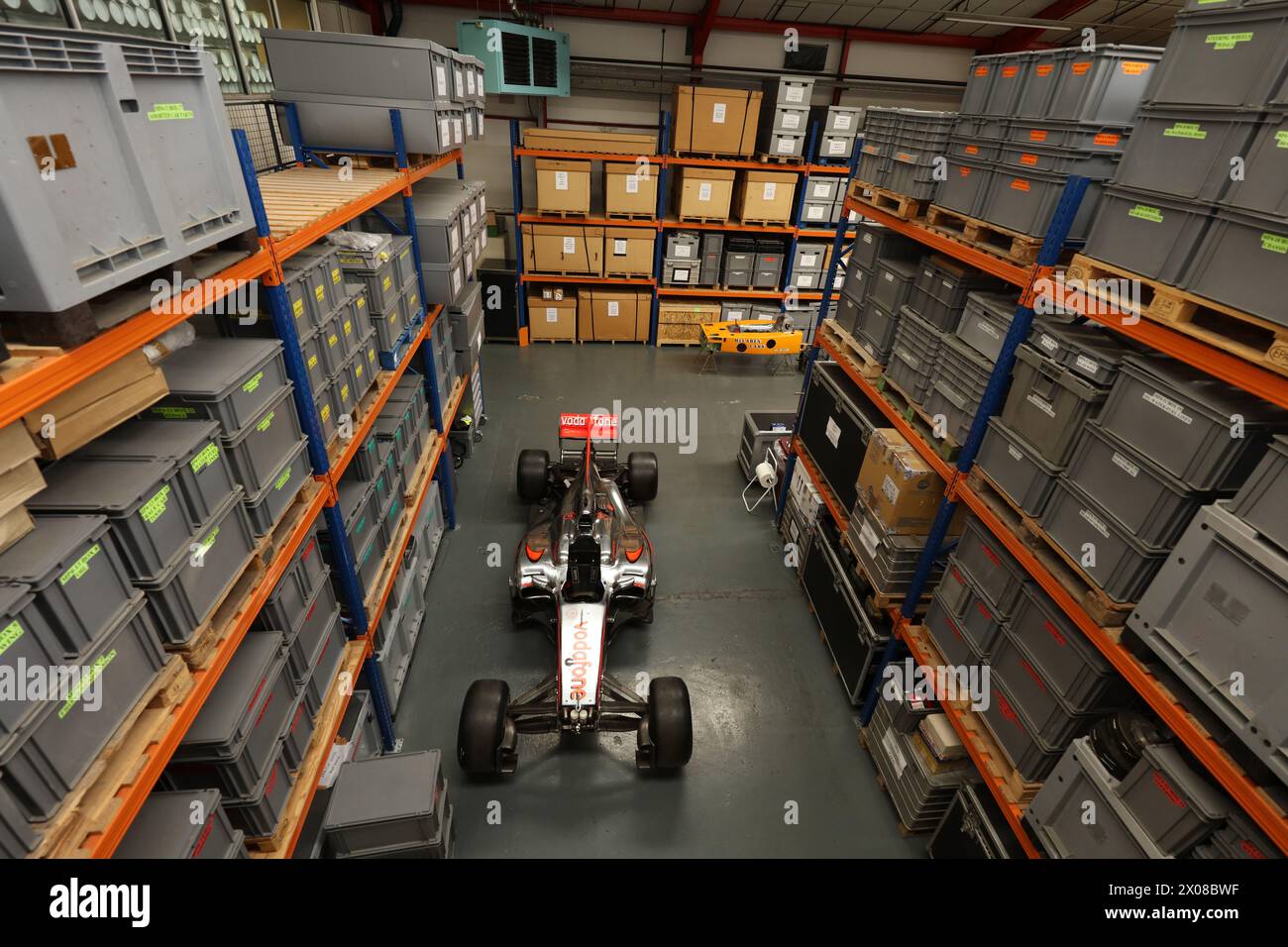 McLaren Formula One Heritage Centre Stock Photo - Alamy