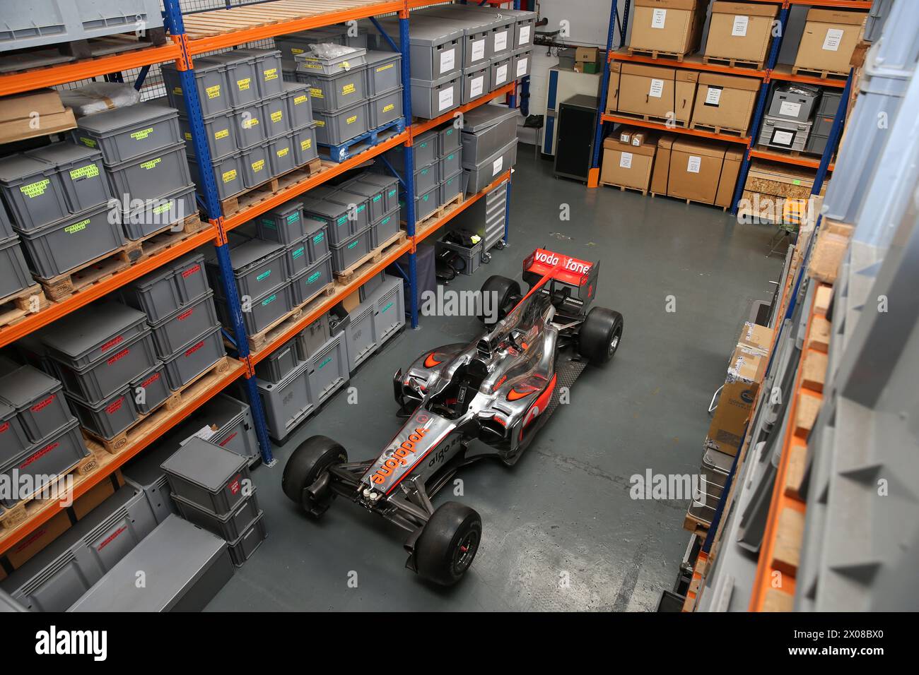 McLaren Formula One Heritage Centre Stock Photo - Alamy