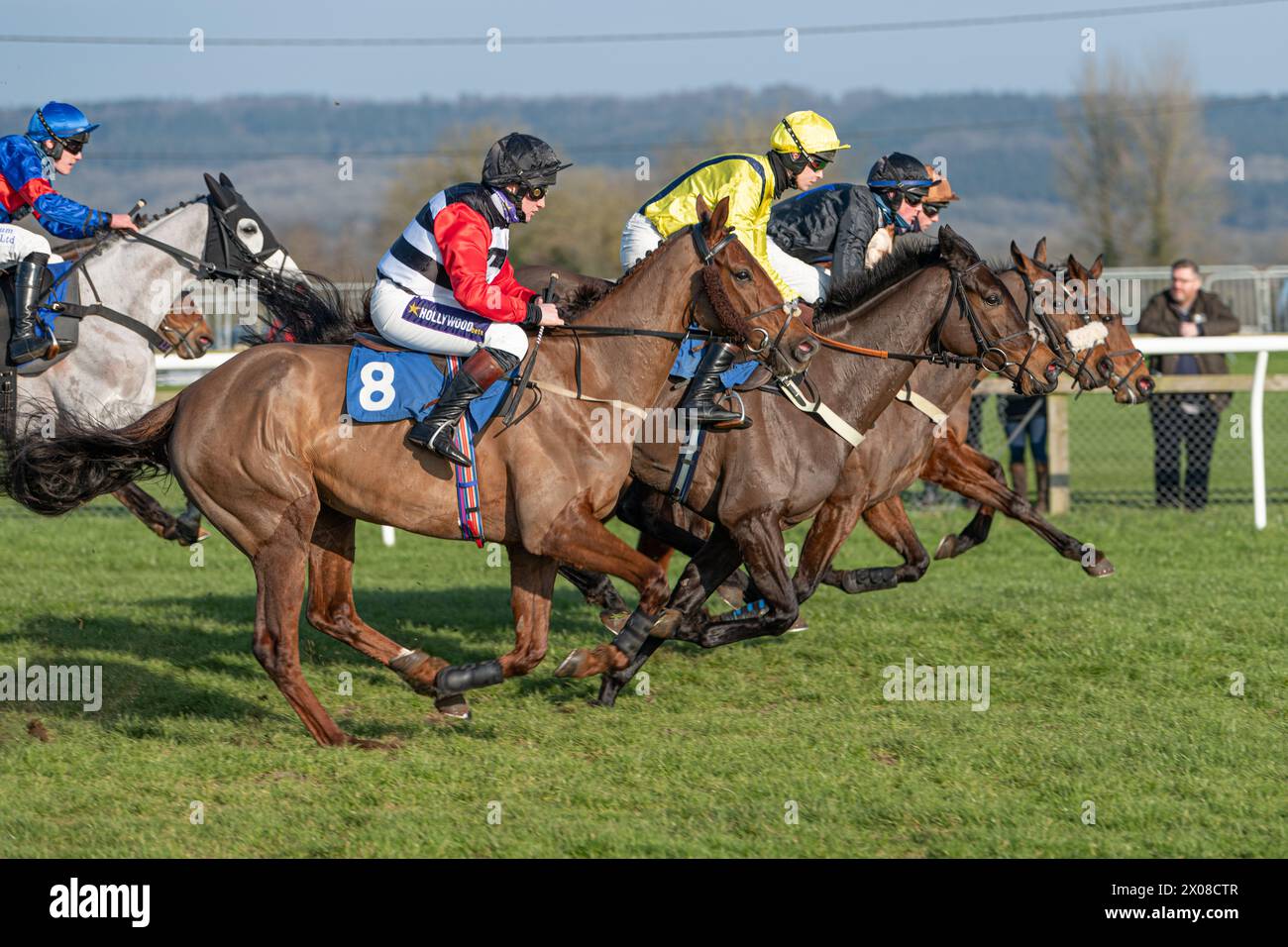 Race 1 at Wincanton January 26th 2022 Stock Photo - Alamy