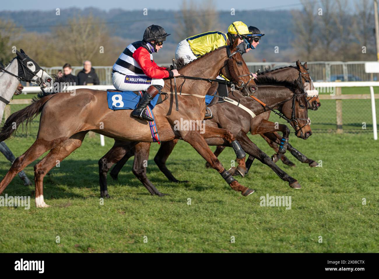 Race 1 at Wincanton January 26th 2022 Stock Photo - Alamy