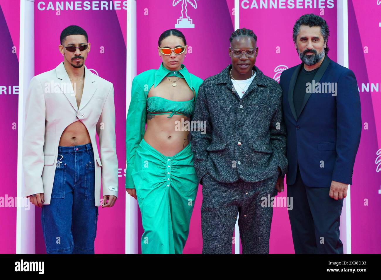 Keiynan Lonsdale, Cliff Curtis, Tig Terera, Bernie Van Tiel attend the ...