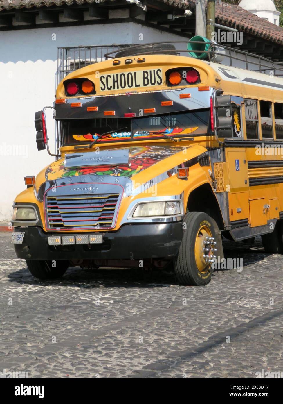 Students bus guatemala hi-res stock photography and images - Alamy