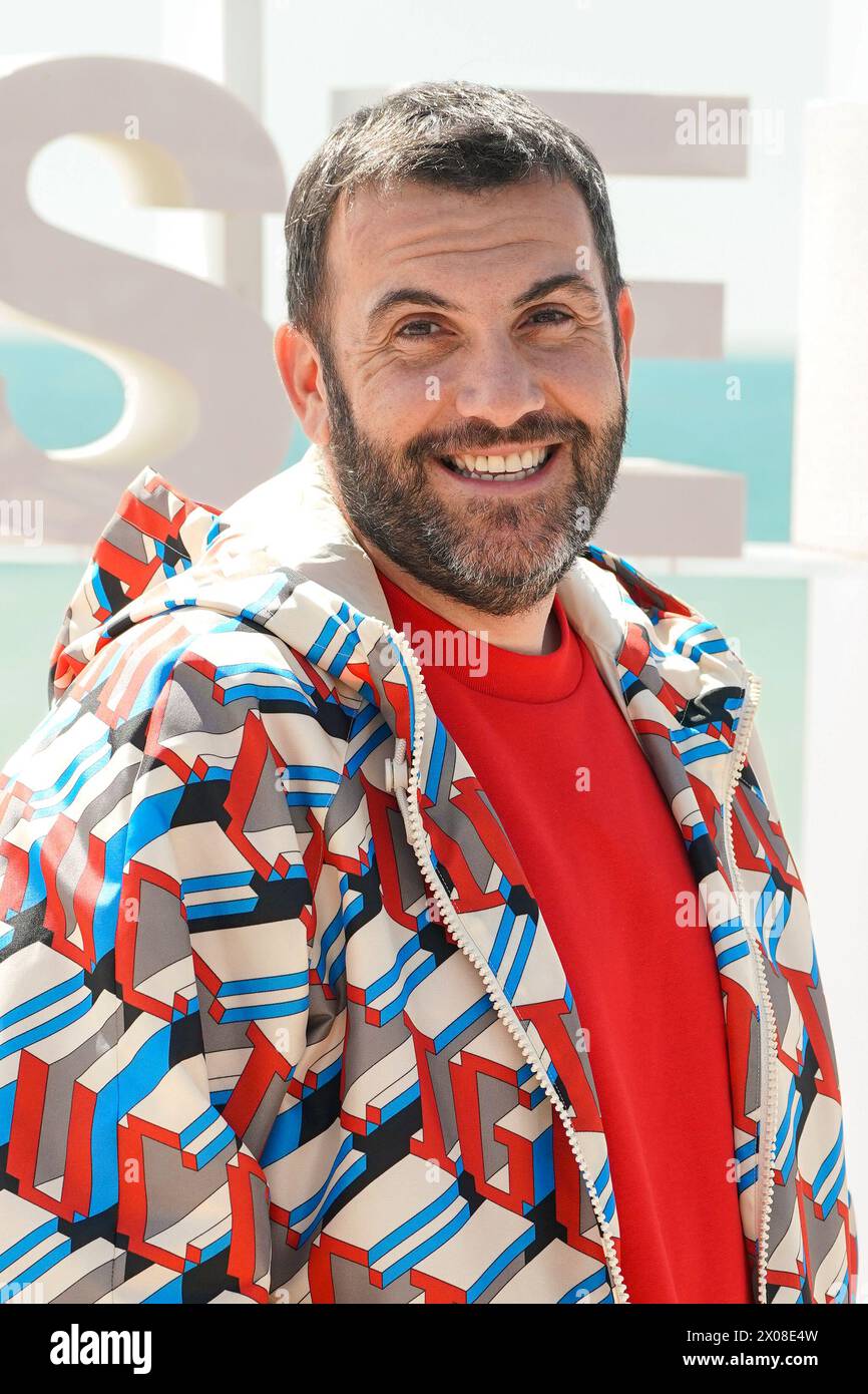 Laurent Ournac attends the "Camping Paradis" Photocall during the 7th ...