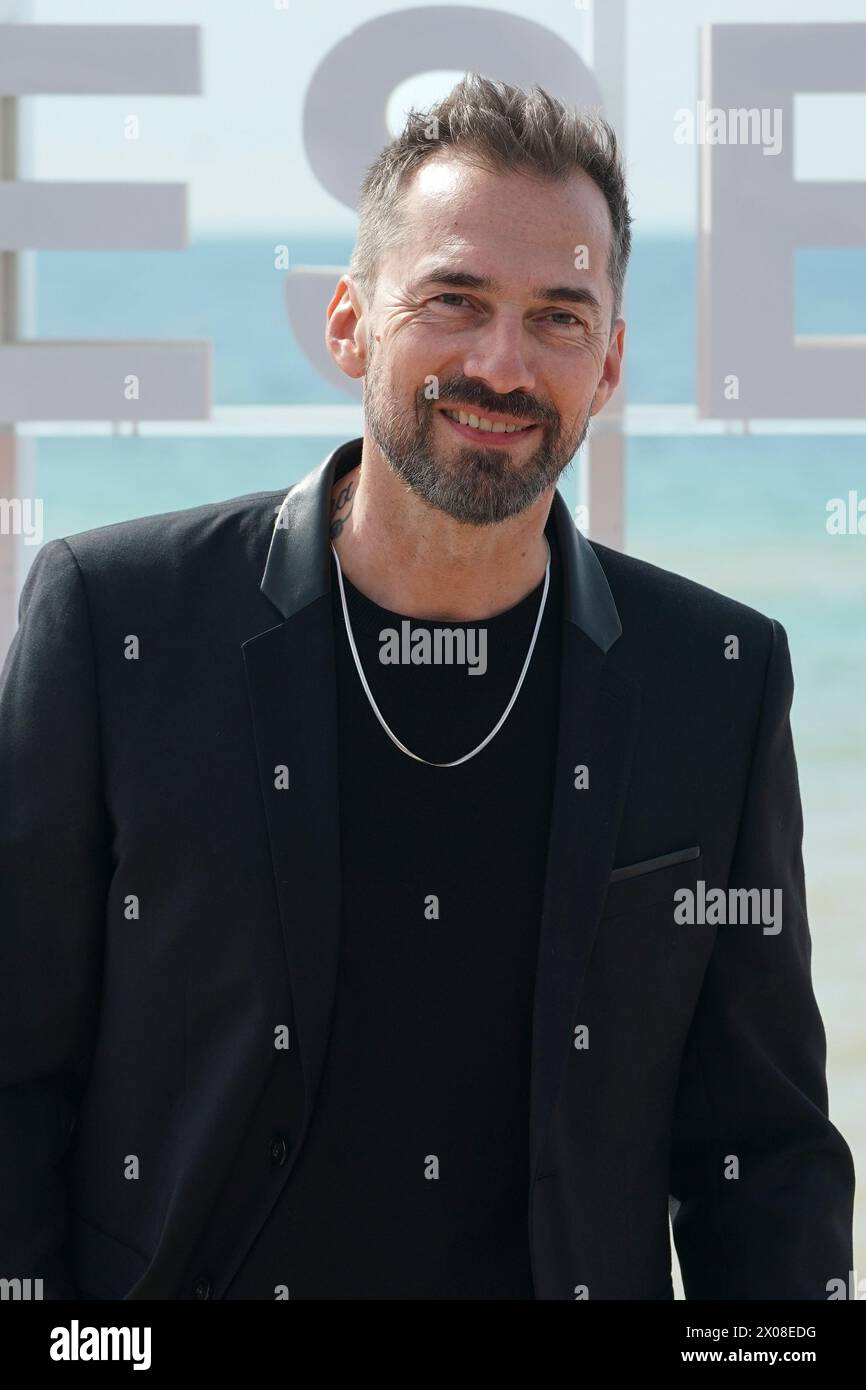 Franck Monsigny attend the "Demain Nous Appartient" Photocall during ...