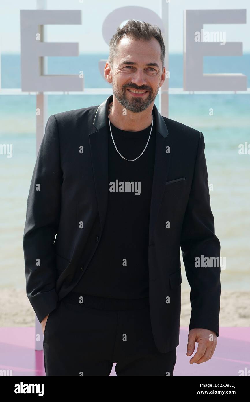 Franck Monsigny attend the "Demain Nous Appartient" Photocall during ...