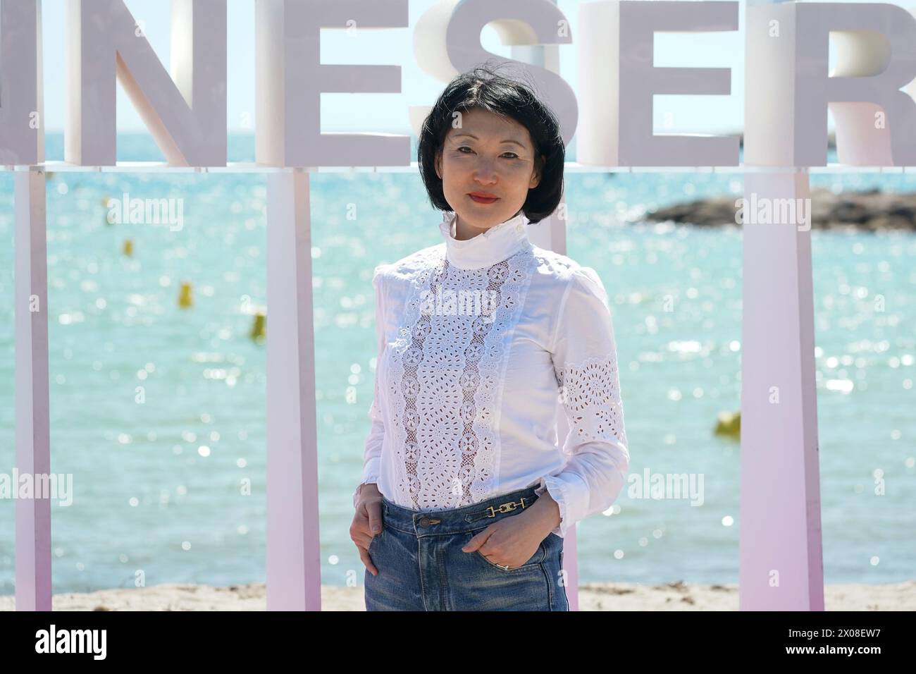 Fleur Pellerin attend the "Fallout" Photocall during the 7th Canneseries International Festival ...