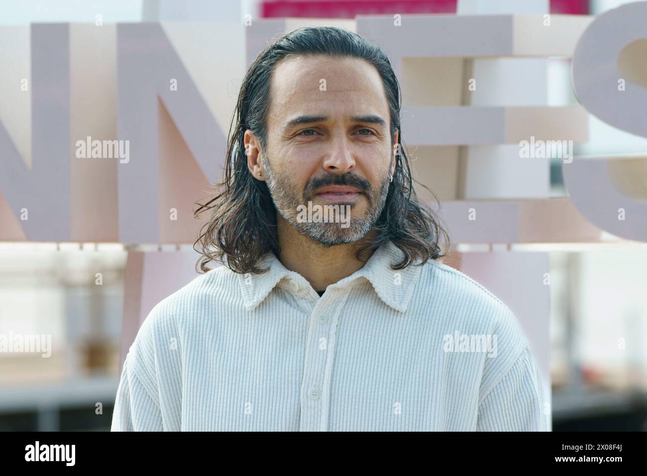 Assaad Bouab attend the "Franklin" Photocall during the 7th Canneseries International Festival ...