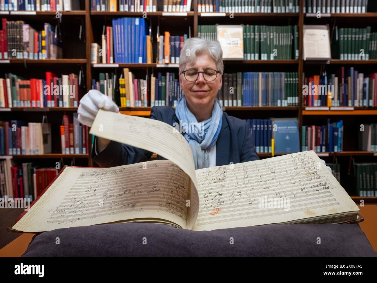 Berlin, Germany. 10th Apr, 2024. Martina Rebmann, Head of the Music ...