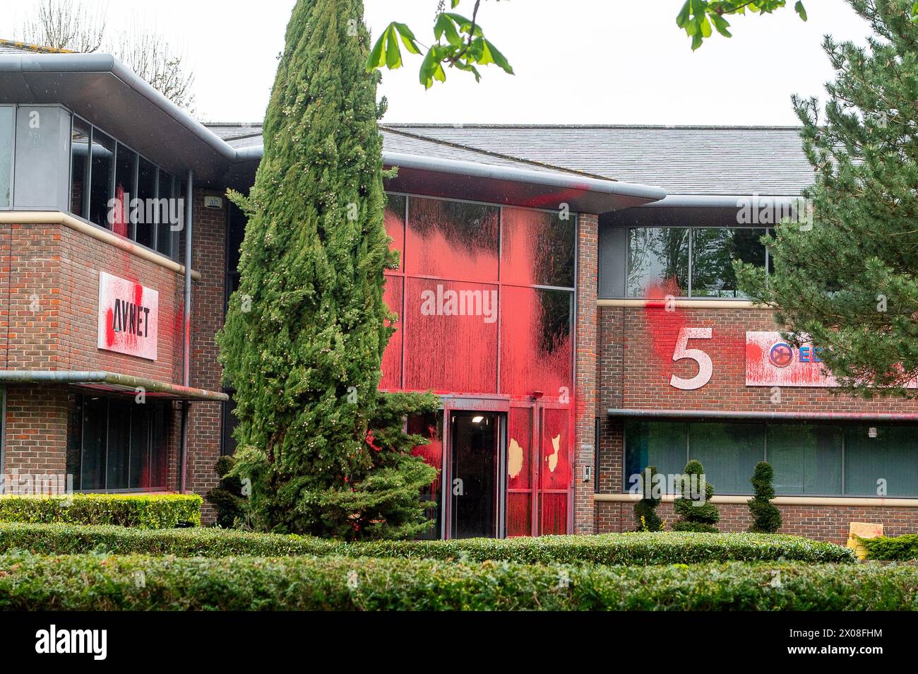 White Waltham, Maidenhead, UK. 10th April, 2024. Thames Valley Police ...