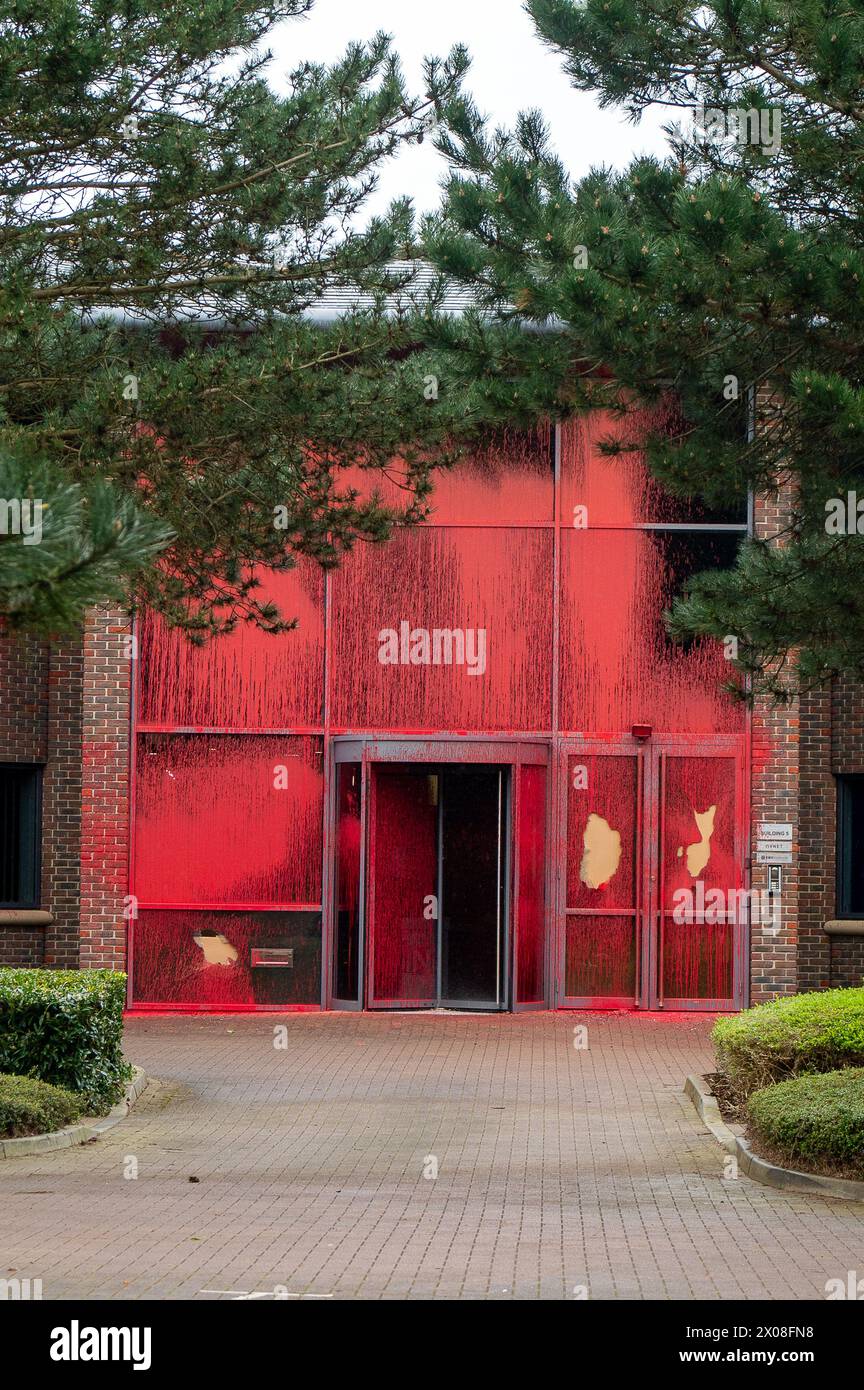 White Waltham, Maidenhead, UK. 10th April, 2024. Thames Valley Police ...