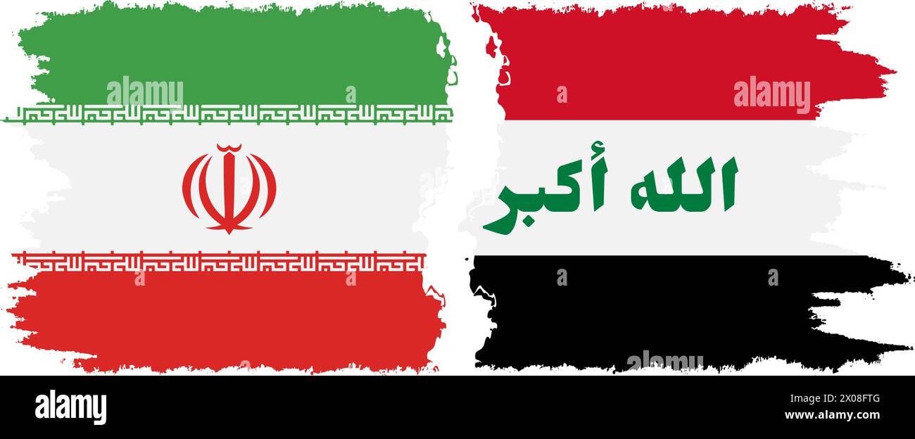 Iran iraq flag hi-res stock photography and images - Alamy