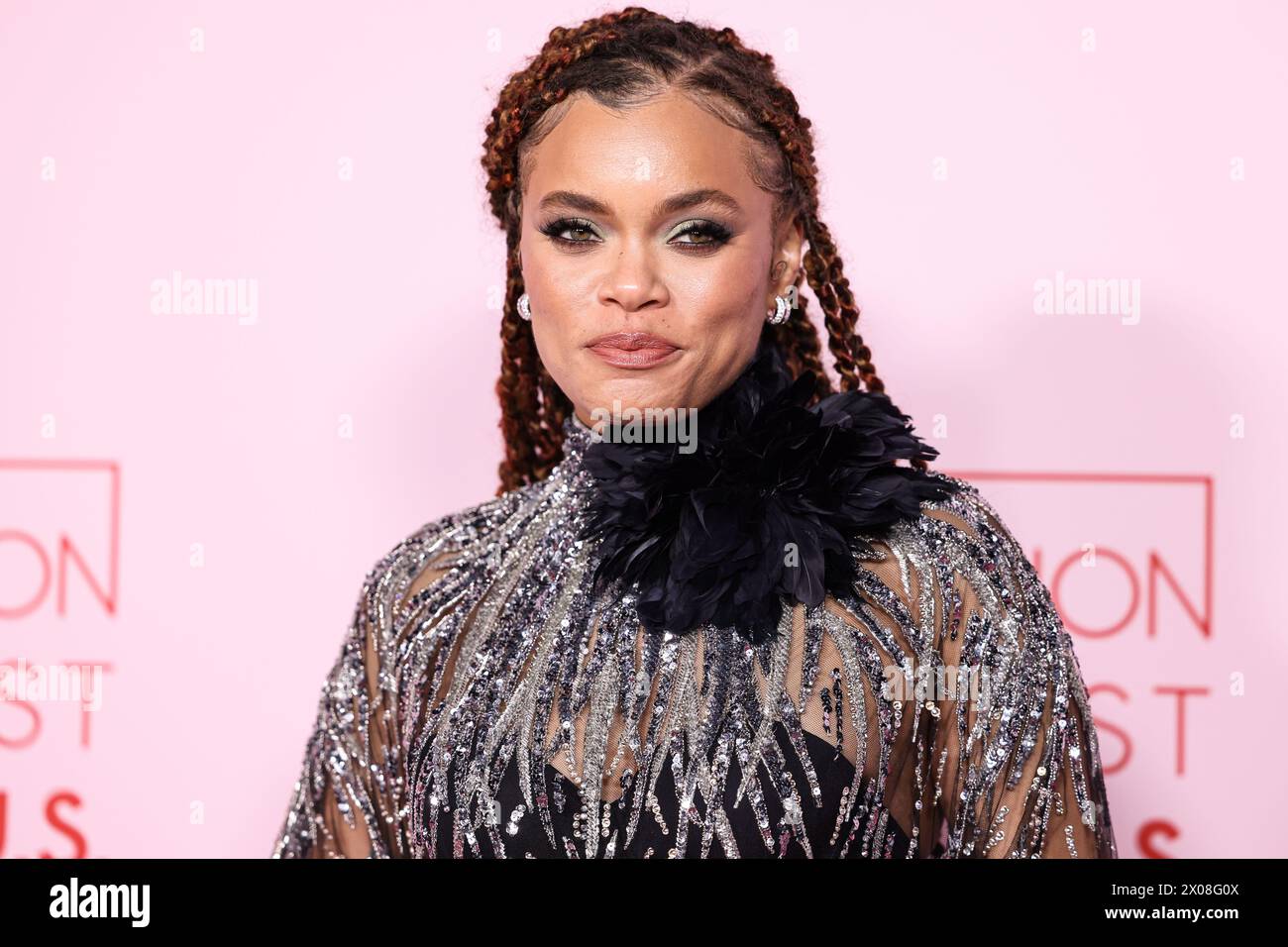 BEVERLY HILLS, LOS ANGELES, CALIFORNIA, USA - APRIL 09: Andra Day ...