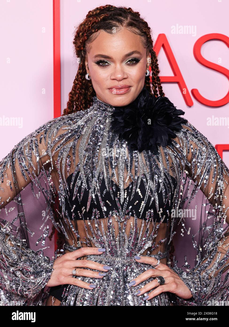 BEVERLY HILLS, LOS ANGELES, CALIFORNIA, USA - APRIL 09: Andra Day ...