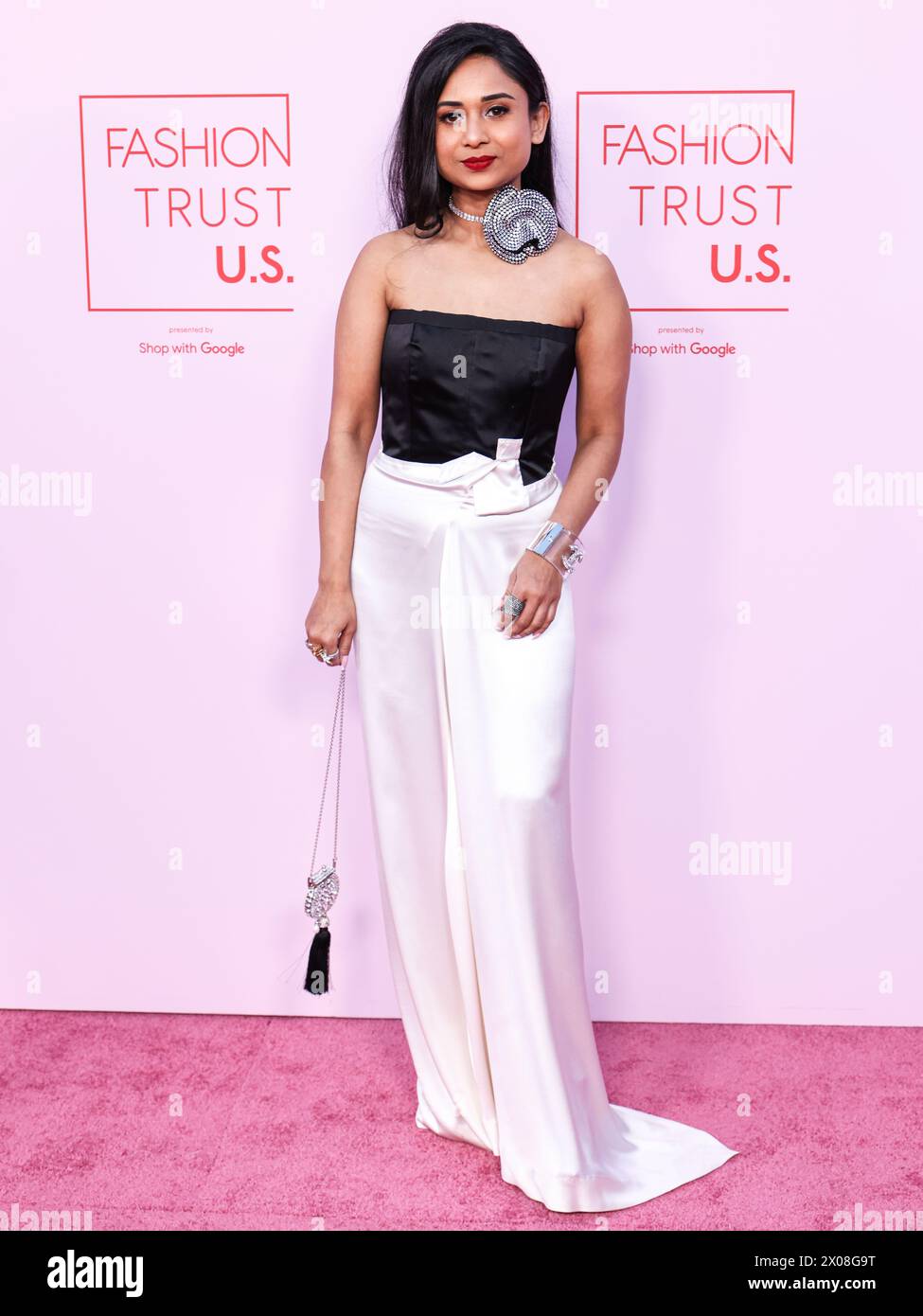 BEVERLY HILLS, LOS ANGELES, CALIFORNIA, USA - APRIL 09: Hema Bose ...