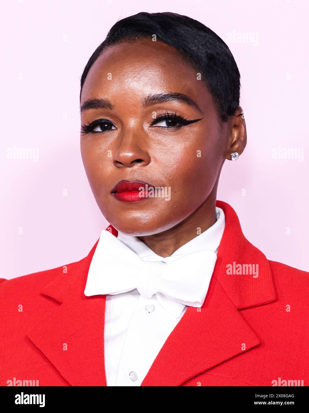 BEVERLY HILLS, LOS ANGELES, CALIFORNIA, USA - APRIL 09: Janelle Monae ...