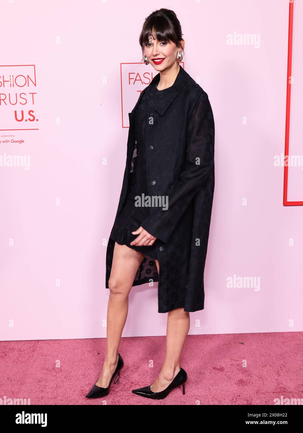BEVERLY HILLS, LOS ANGELES, CALIFORNIA, USA - APRIL 09: Nina Dobrev ...
