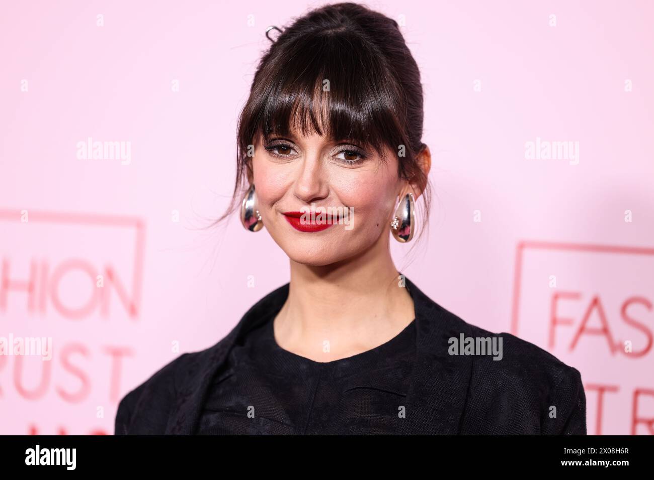 BEVERLY HILLS, LOS ANGELES, CALIFORNIA, USA - APRIL 09: Nina Dobrev ...